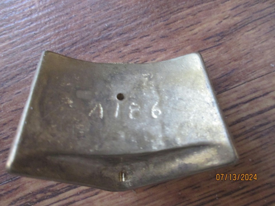 Vintage Brass Clock Column Caps Set of 4 Parts | eBay