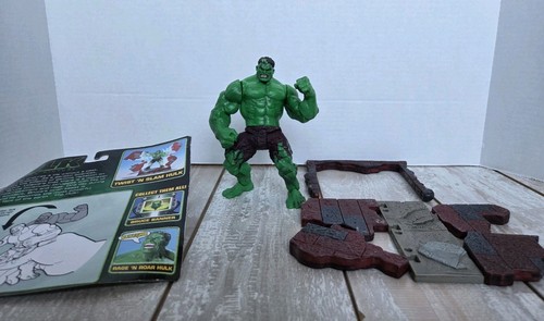 2003 Marvel Twist N Slam Incredible Hulk Action Figure Toy With Break ...