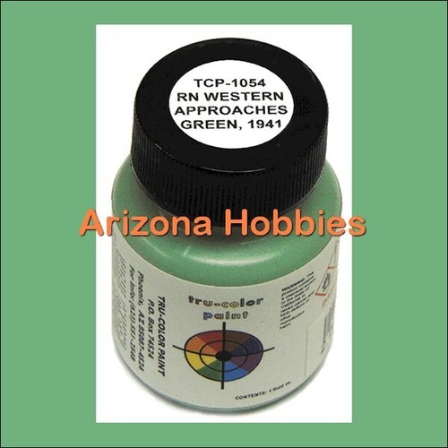 Royal Navy WESTERN APPROACHES GREEN (1941) 1 oz. bottle Tru-Color Paint ...