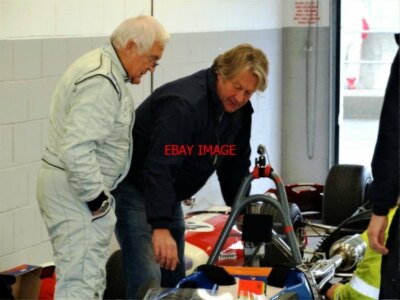 PHOTO BEV BOND FORMER F3 DRIVER FOR GOLD LEAF TEAM LOTUS AND ANDREW ...