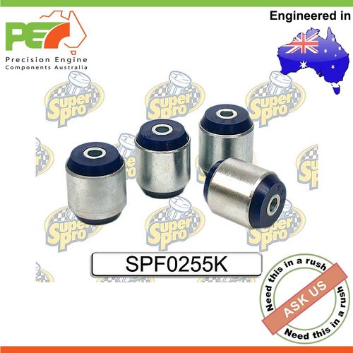 SUPERPRO Trailing Arm Upper Bushes Fits HSV COMMODORE -VB VC VH VK VL ...