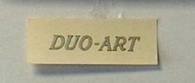 Duo-Art Piano Fallboard Decal | eBay