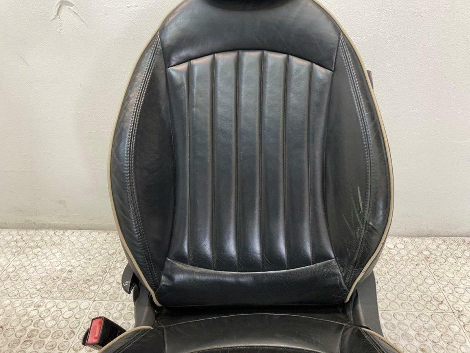 Mini Cooper Lounge Leather Seats Carbon Black T9E1 Heated 07-14 R56 R55 ...