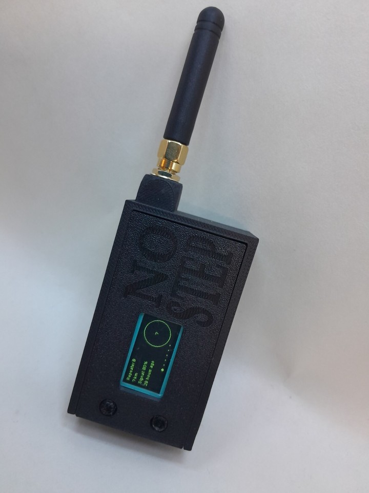 Meshtastic GPS NODE CASE only fits Heltec TRACKER, fits 3000mah batt ...