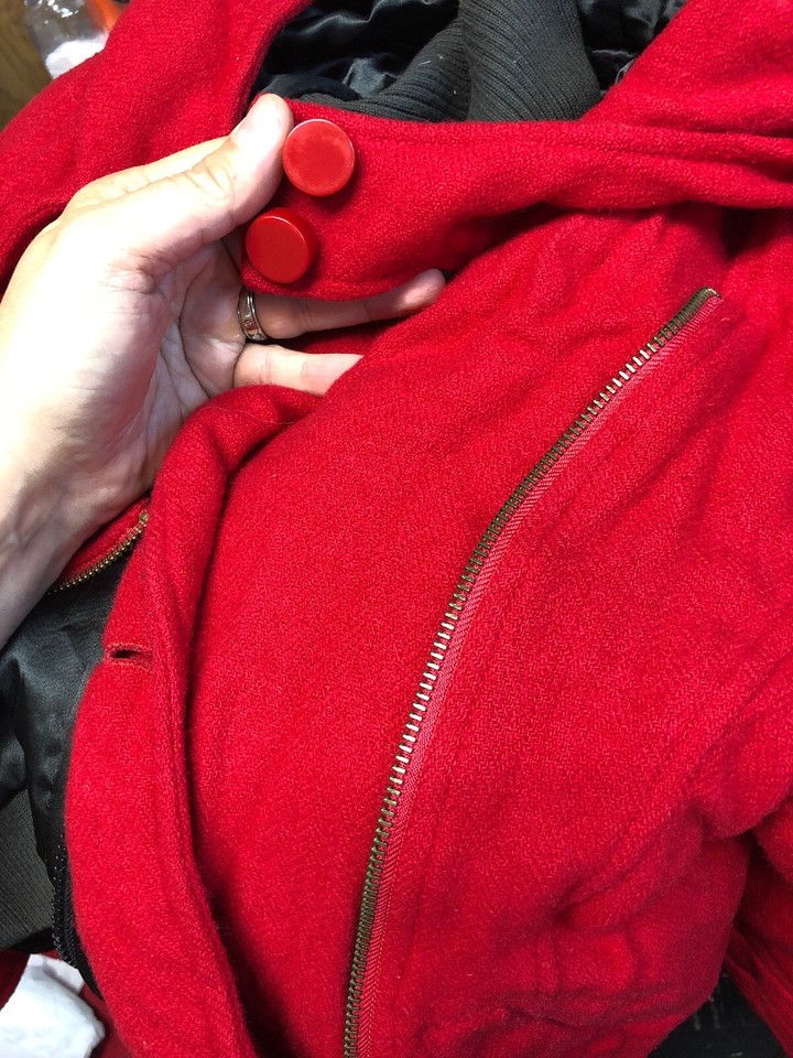 Catimini Colorful Button Up Coat/Jacket Girls Size 8 | eBay