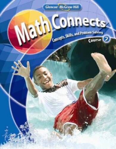 Math Connects: Concepts, Skills, and Problems Solving, Course 2, Stu - VERY GOOD | eBay