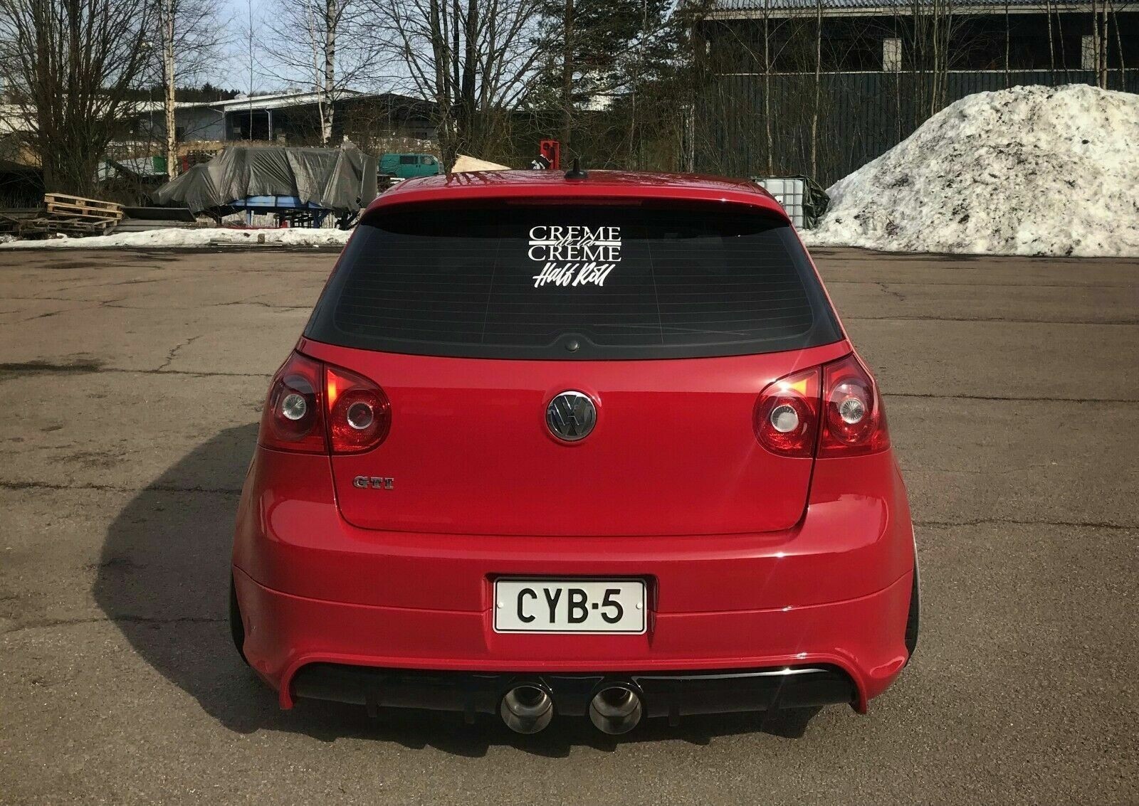 Rear Bumper Diffuser VW Golf 5 MK5 R32 GTI US Spec for Volkswagen | eBay