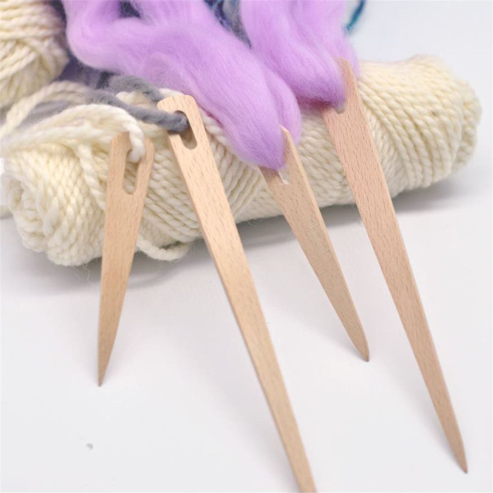 5pcs Darning Darning Tapestry DIY Needlework Big Eye Needle Yarn ...