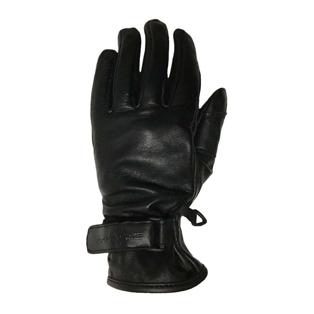 Roadkrome Shifter Black Leather Motorcycle Gloves Women's Size MD | eBay