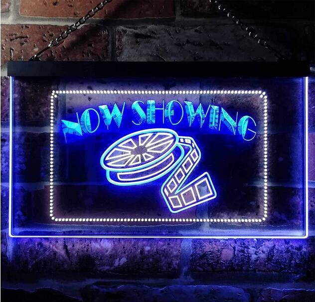Now Showing Lighted Sign