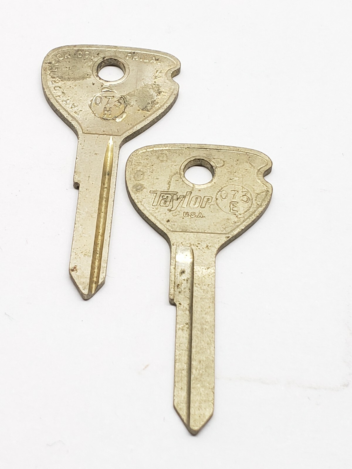 Taylor brand key blanks, # 073h, set of 2, locksmith | eBay