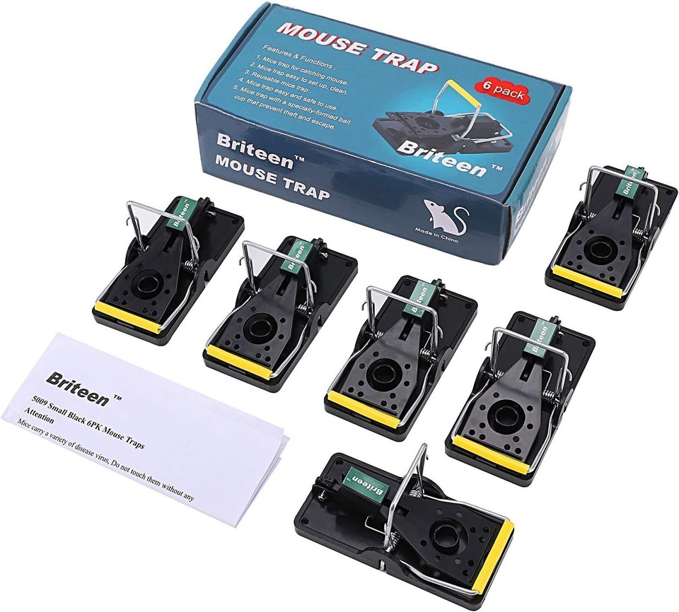 Safe and Sanitary Stainless Steel Mouse Traps - No Touch Quick Kill ...