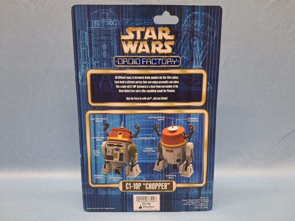 Disney Star Wars Droid Factory C1-10P "Chopper" Parks exclusive NEW | eBay