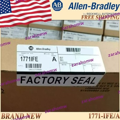 Brand New AB 1771-IFE/A Analog Input Module 1771 IFE serA US Free Ship ...
