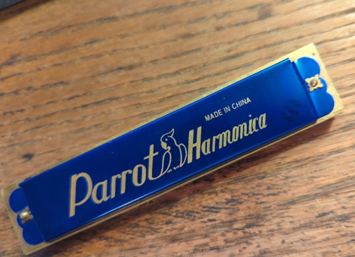 Parrot Harmonica 16 hole; Blue key of C Very good Condition | eBay