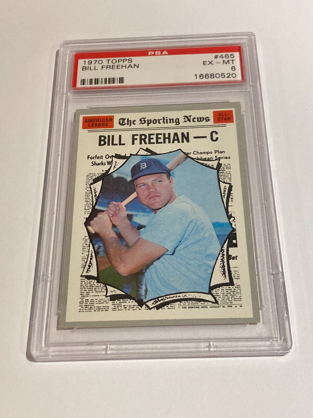 1970 Topps - #465 Bill Freehan for sale online | eBay