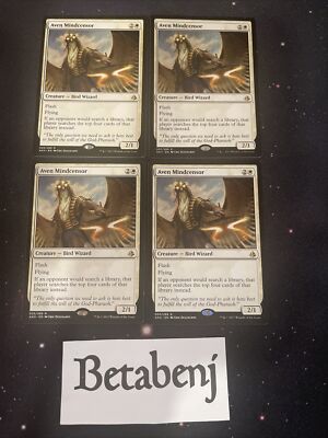 4x MTG Aven Mindcensor Amonkhet (Playset) | eBay