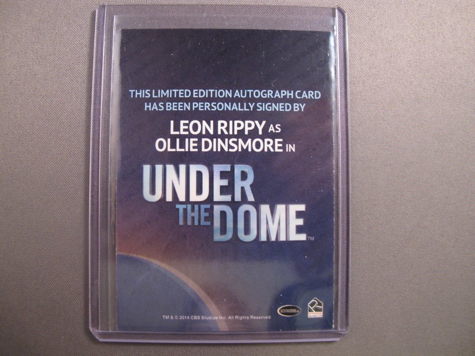 2014 Stephen King Under The Dome Season One Auto Autograph Card Leon ...