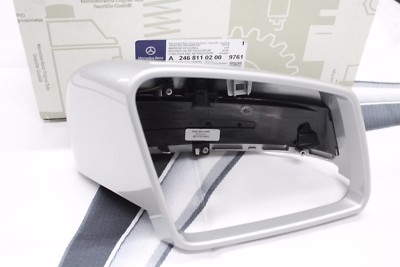 Genuine Mercedes-Benz RH Polar Silver Mirror Housing & Indicator ...
