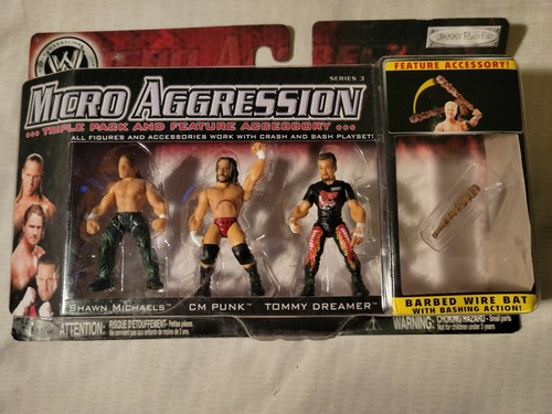 WWE Micro Aggression Shawn Michaels CM Punk Tommy Dreamer | eBay