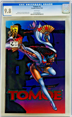 Tomoe #2 CGC 9.8 White Pages Crusade Comics 1996 NM/MT No Reserve! | eBay