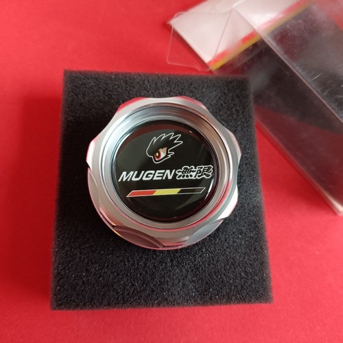 CHROME MUGEN ENGINE OIL FILLER CAP for CIVIC ACCORD RSX K20A S2000 FIT ...