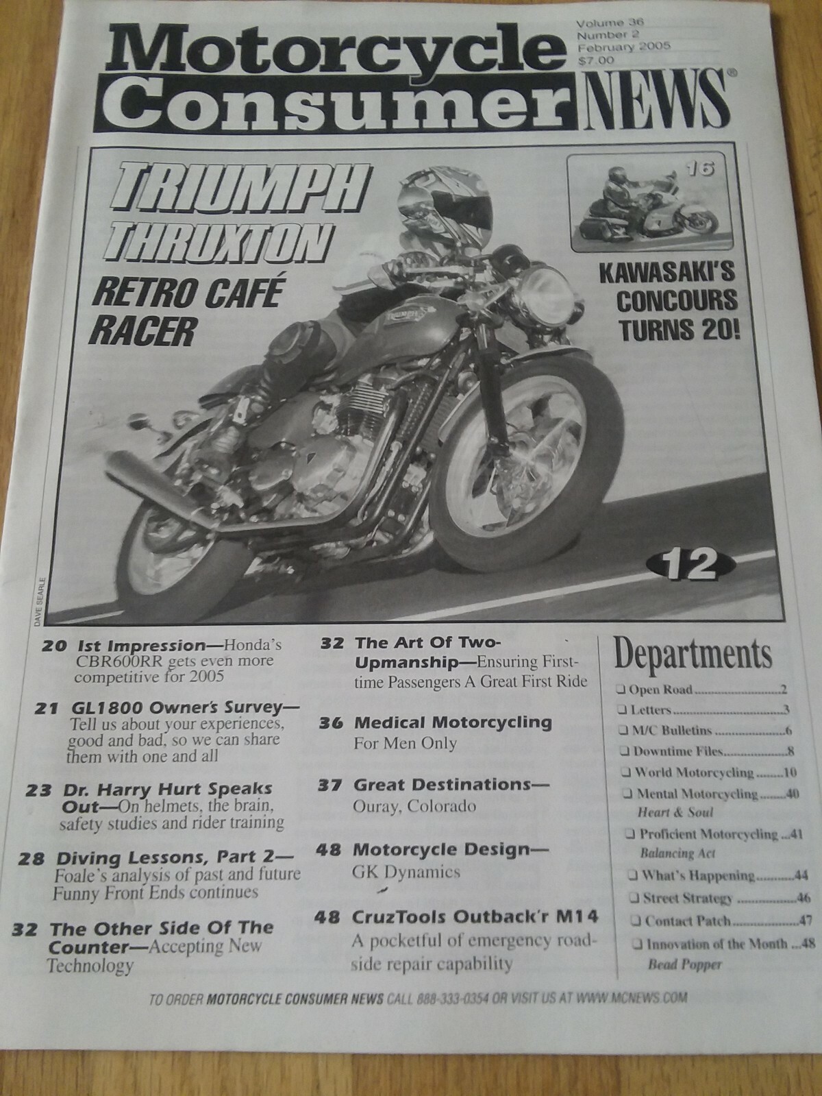 2005 February Motorcycle Consumer News Magazine Back-Issue | eBay
