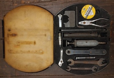 Tool kit in original metal box for Jaguar Mk2 Daimler 250V8 S-Type 420 ...