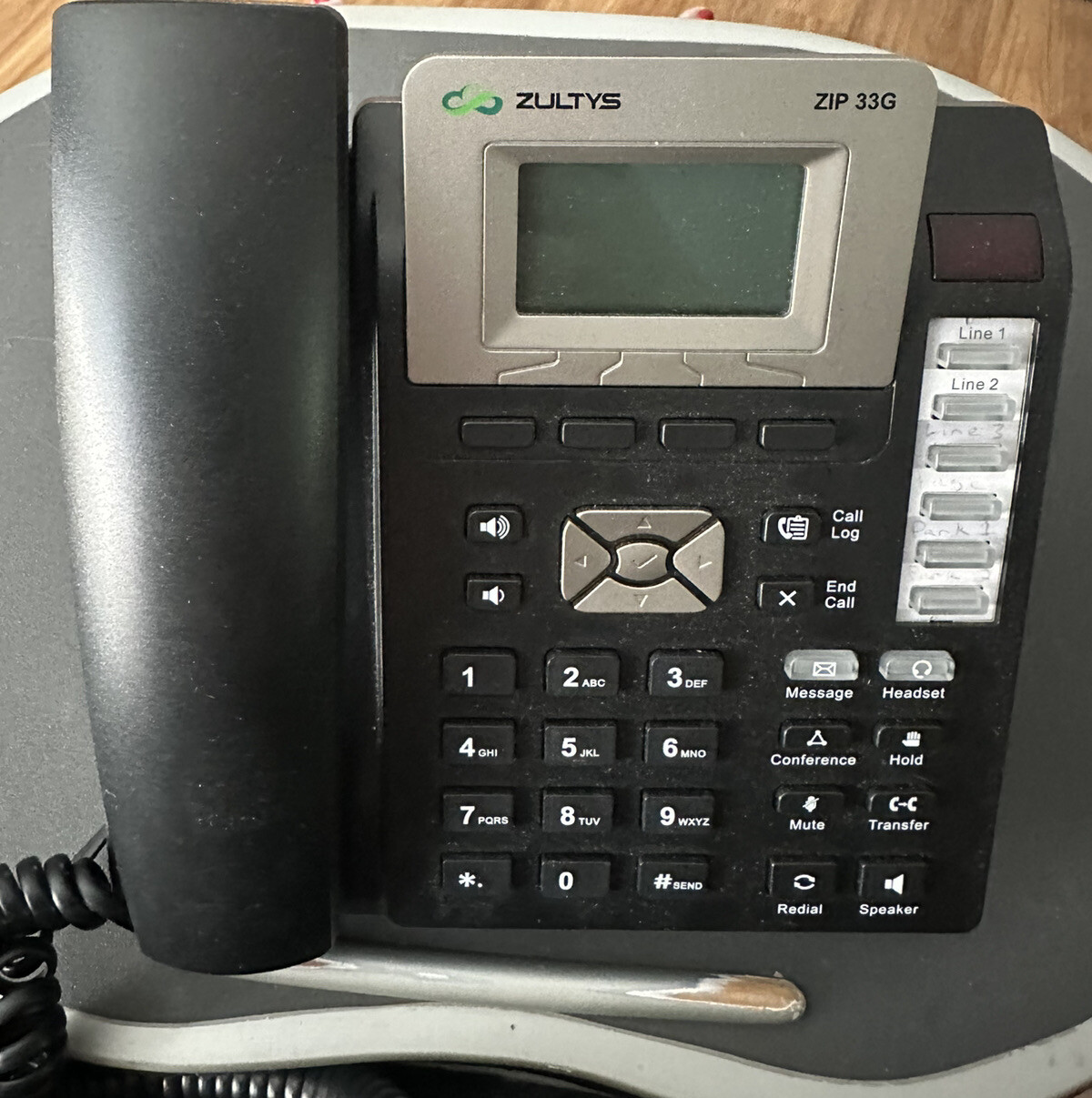 Zultys Zip 33g Gigabit VoIP IP Business Phone Yealink for sale online ...