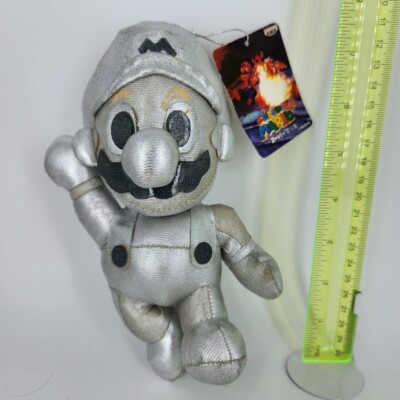 Super Mario 64 Plush 1996 BANPRESTO NINTENDO N64 Metal Mario VERY RARE ...