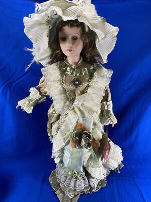 THE ROSE COLLECTION LIMITED EDITION GENUINE PORCELAIN DOLL 1 Of 5000 ...