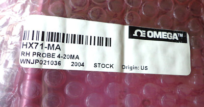 Omega HX 71 – MA, RH Probe 4-20MA, Brand New!! | eBay
