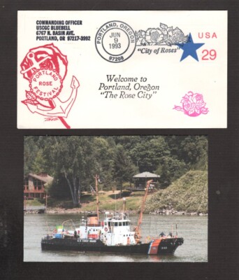 US Coast Guard (USCGC Bluebell WLI-313) - Ship's Cover - June 9, 1993 ...