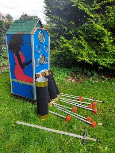 professional magic stage illusion - assistant in box trick equipment ...