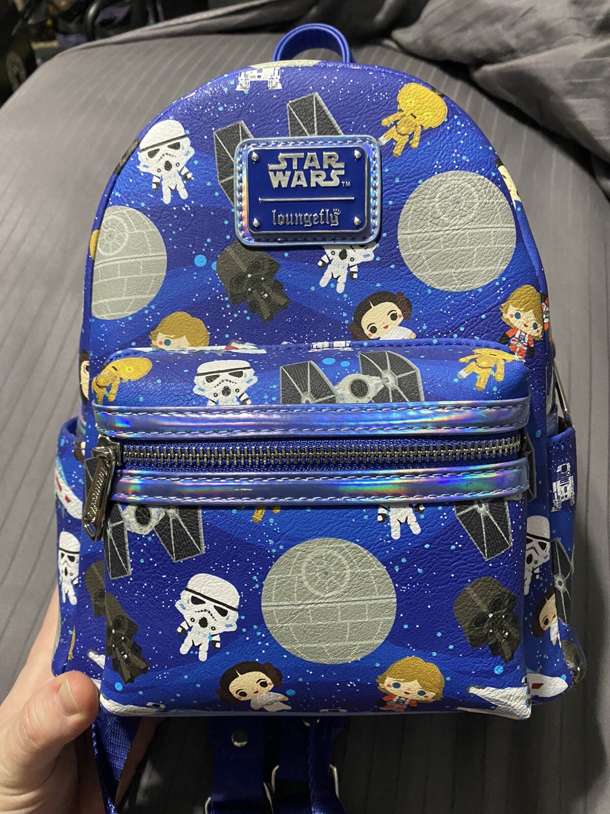 Loungefly Star Wars Chibi Characters Mini Backpack - Gem
