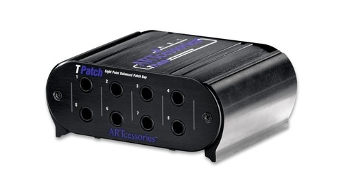 ART TPATCH 8-Channel Balanced 1/4" TRS Patch Bay | eBay