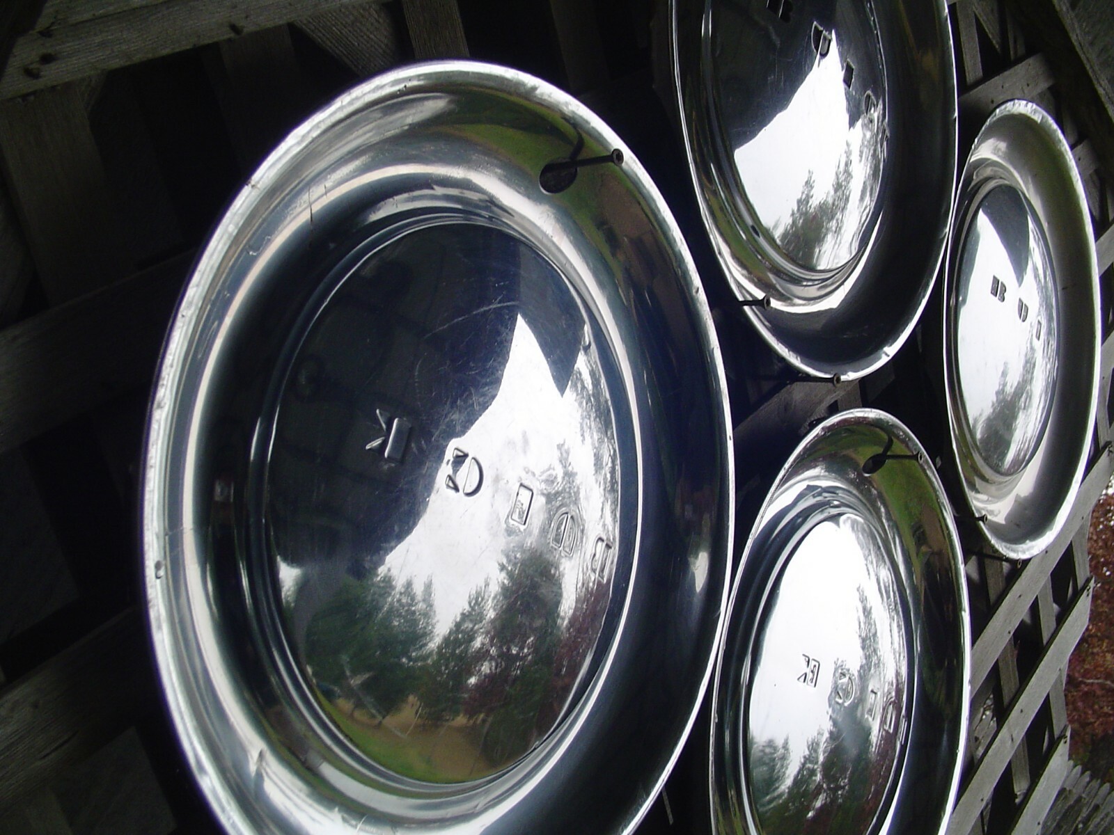 VINTAGE 1949 1950 BUICK ROADMASTER SEDANETTE HUBCAPS WHEEL COVERS ...