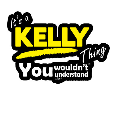 2 x Large Car Stickers kelly V1 Surname Thing Decal Bumper Laptop ...