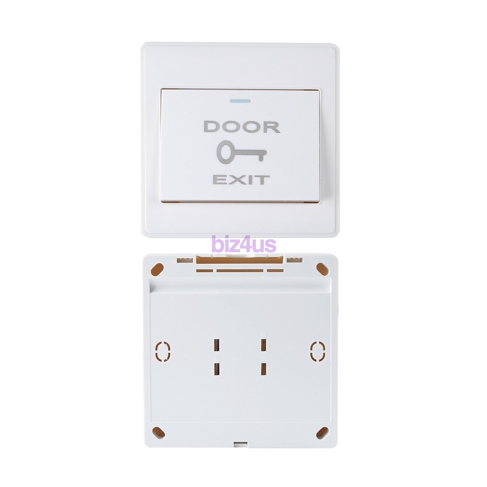 Door Lock Exit Button Push Release Switch Panel for Access Control ...