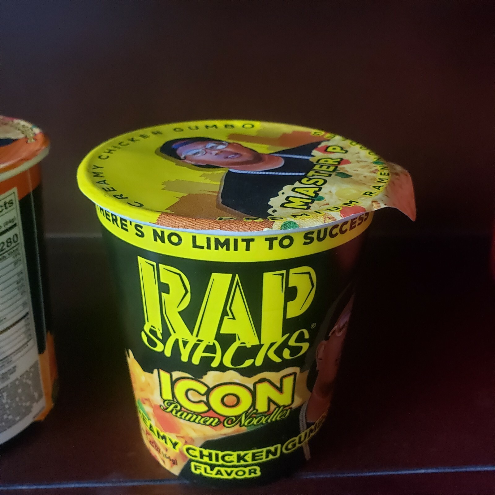 Rap Snacks Icon Ramen Noodles Flavor Chicken Gumbo Master P X2 Exp 11/ ...