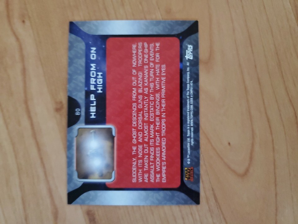 Star Wars Disney Rebels Trading Card #80 Topps 2015 Hera | eBay