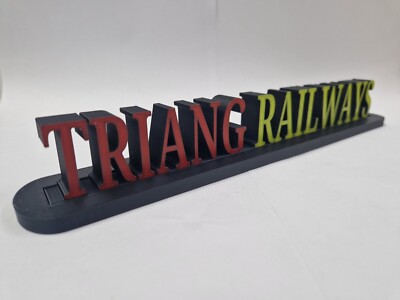 Triang Railways - 3D Shop Display Collection Sign Collectors Display ...