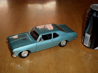1970 CHEVROLET NOVA SS CAR, MAISTO TOYS, DIE CAST METAL FACTORY BUILT ...