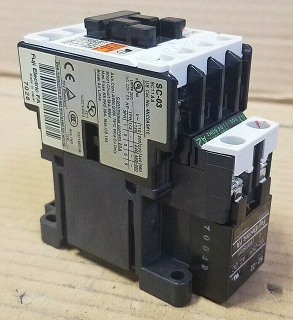 FUJI #SC-03, SZ-Z2, SC11AA MAGNETIC CONTACTER (STARTER) K119 | eBay
