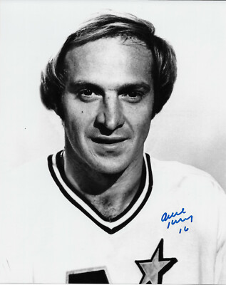 Pierre Jarry Signed Minnesota North Stars 8x10 Photo | eBay