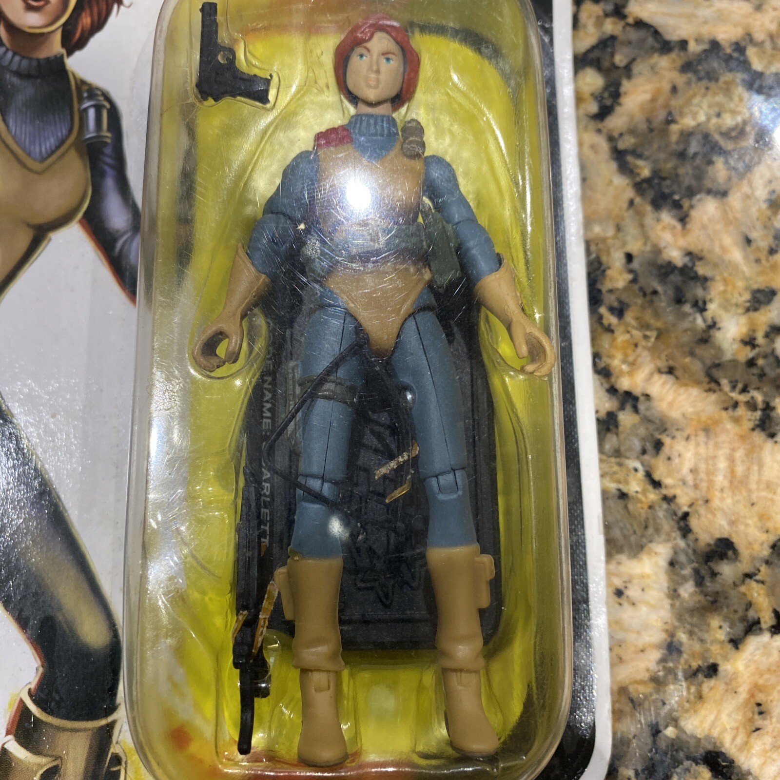 NEW MOC 2008 HASBRO GI JOE 25TH ANNIVERSARY SCARLETT COUNTER INTELLIGENCE | eBay