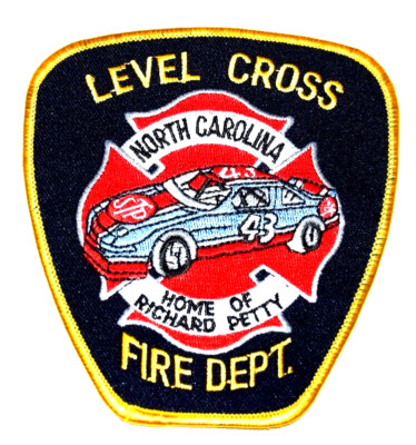 LEVEL CROSS – FIRE DEPT – NORTH CAROLINA NC Fire Patch HOME OF RICHARD ...
