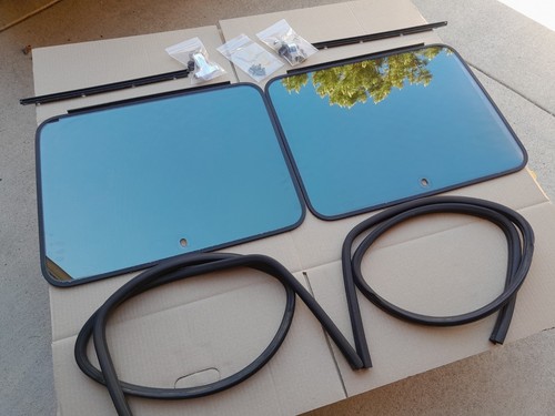 71-95 Chevrolet G-Series Van Rear Barn Door Pop Out Windows SAFETY ...