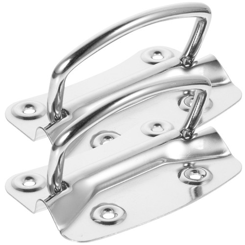2 Pcs Buckle Handle for Cabinet Stainless Steel Hardware Pull Handles ...