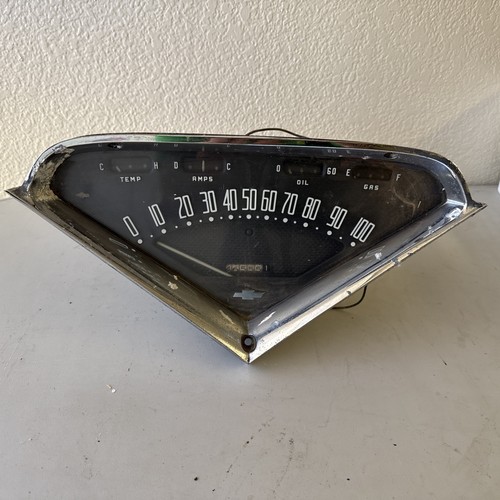 1950's Chevrolet Speedometer Dash Gauge cluster | eBay